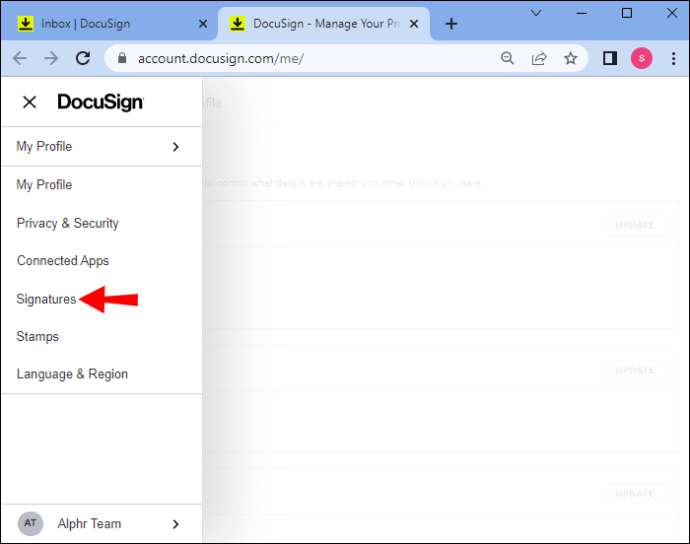 如何更改 DocuSign 中的簽名 - All Things Windows