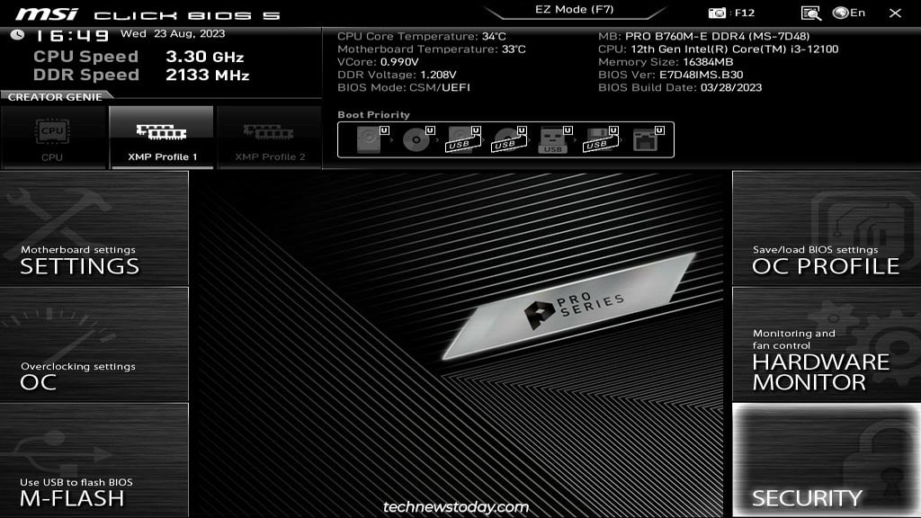 如何在 MSI BIOS 中啟用 TPM - All Things Windows