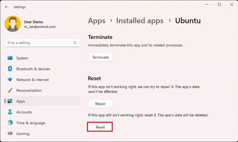 如何在 Windows 11 上重置 WSL Linux 發行版 - All Things Windows