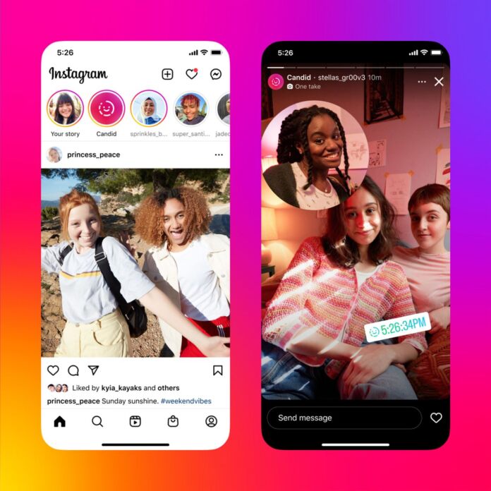 Instagram nimmt „Inspiration“ von BeReal und startet seine Candid Stories - All Things IT