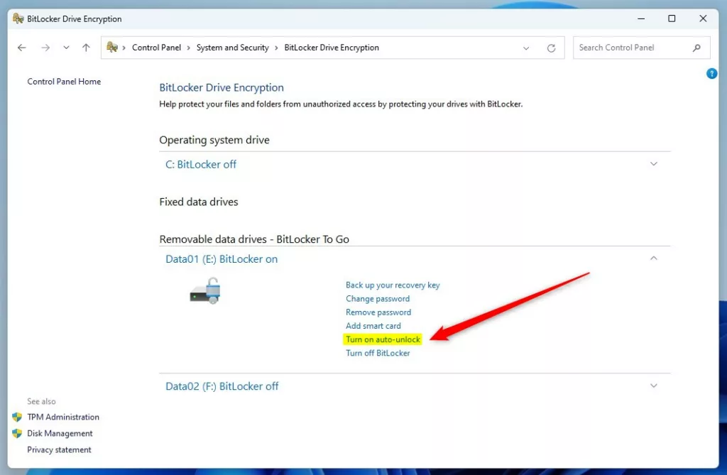 So aktivieren oder deaktivieren Sie die automatische Entsperrung von ...