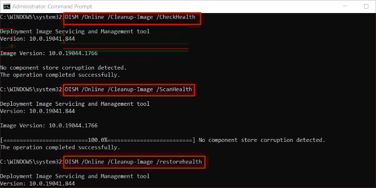 So führen Sie DISM-Befehle aus, um Windows zu reparieren - All Things IT