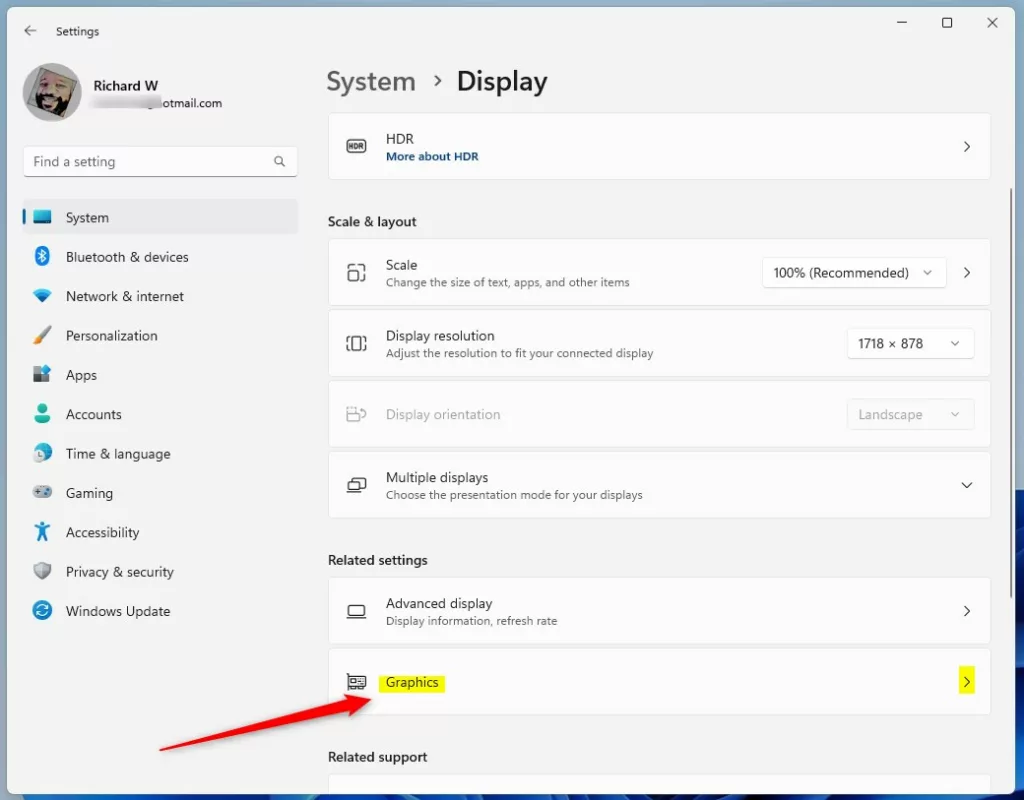 So aktivieren oder deaktivieren Sie die variable Aktualisierungsrate in Windows 11 - All Things IT