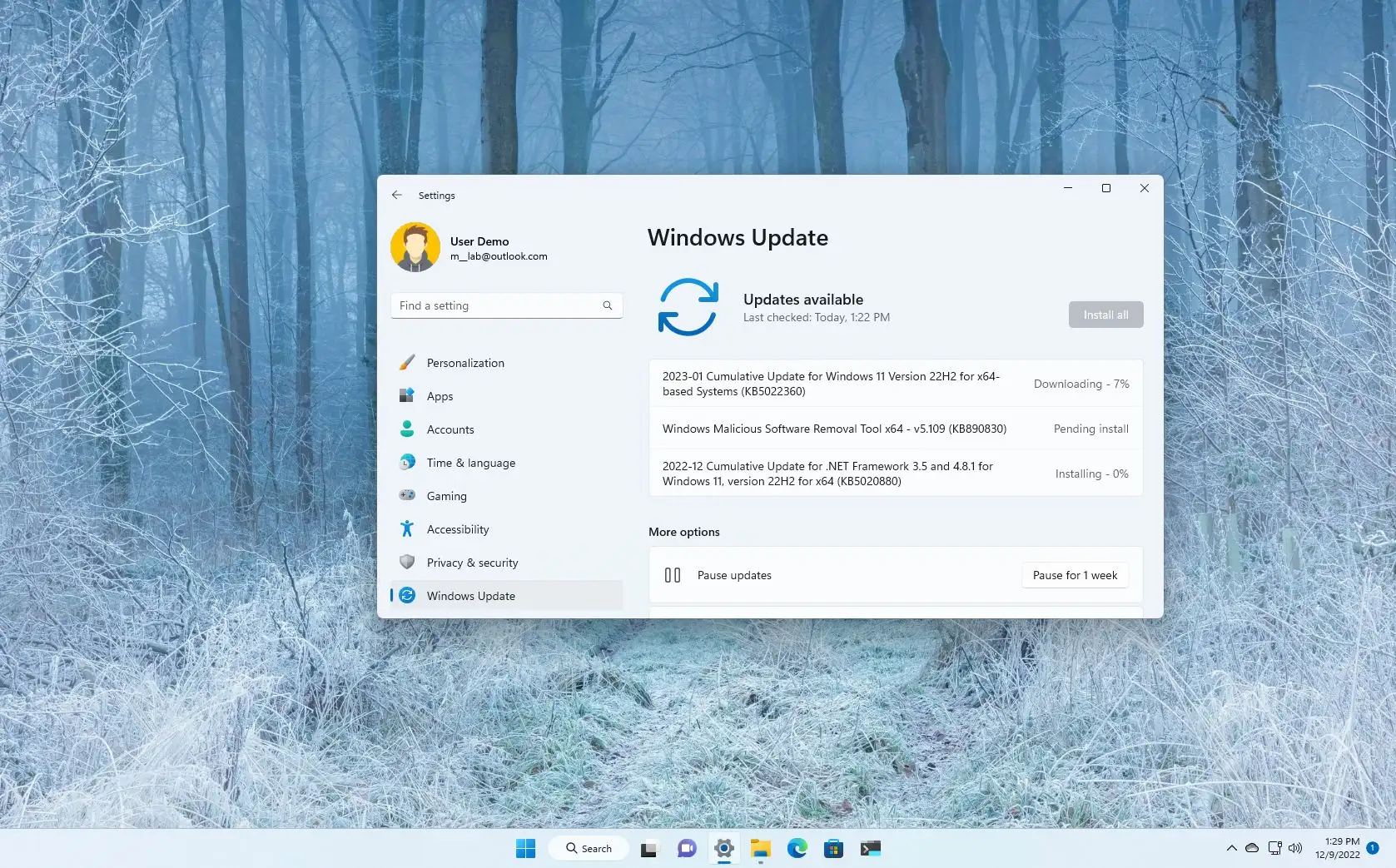 Windows 11 Build 22621.1192 (KB5022360) erscheint als Vorschau auf ...