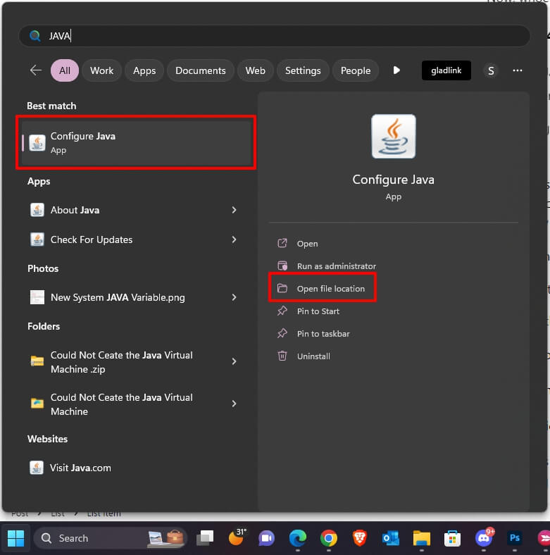 [Gelöst] Java Virtual Machine-Fehler konnte nicht erstellt werden - All ...