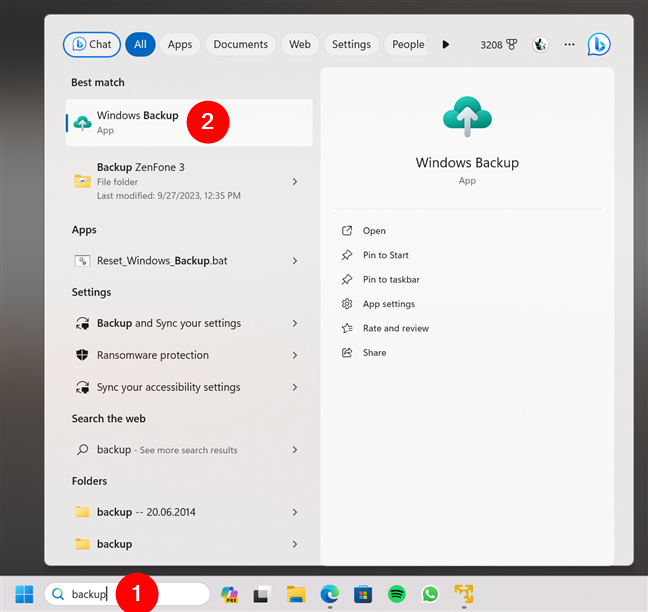 So erstellen Sie ein Backup mit der neuen Windows Backup-App - All Things IT
