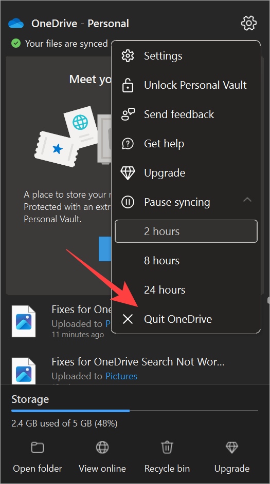 11 Korrekturen für die Microsoft OneDrive-Suche, die unter Windows 11 nicht funktioniert - All ...