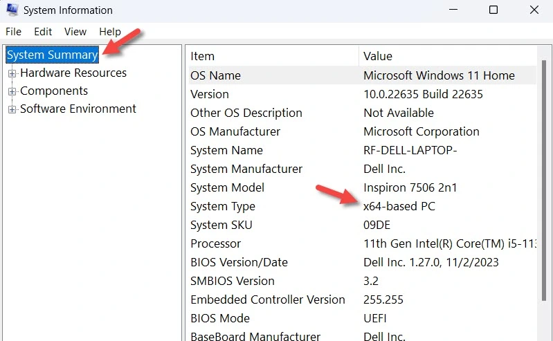 So erfahren Sie, ob Ihr Systemtyp in Windows 10/11 32-Bit oder 64-Bit ist - All Things IT