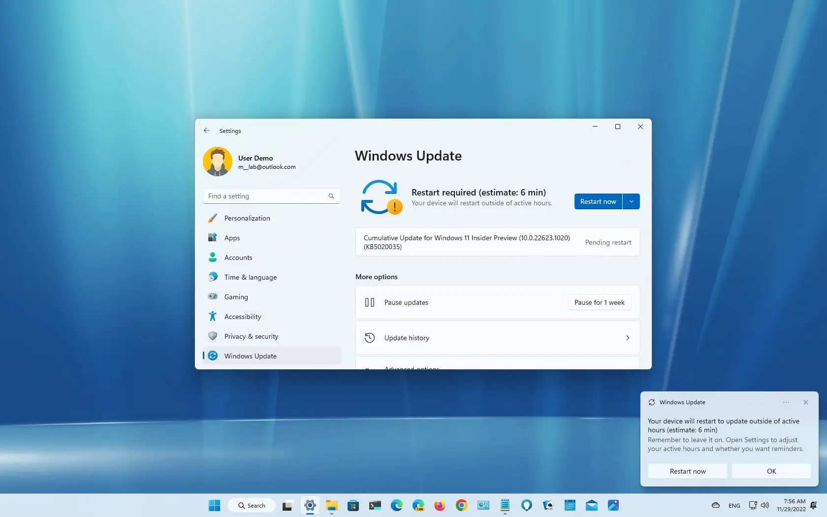 Windows 11 build 22623.1020 (KB5020035) se implementa en el Canal Beta - All Things Windows