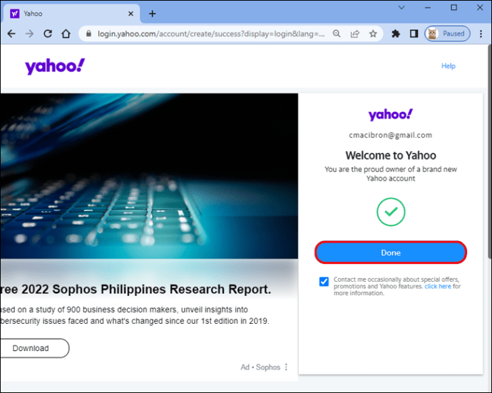 Cómo crear una cuenta de Yahoo o una dirección de correo electrónico sin un número de teléfono ...