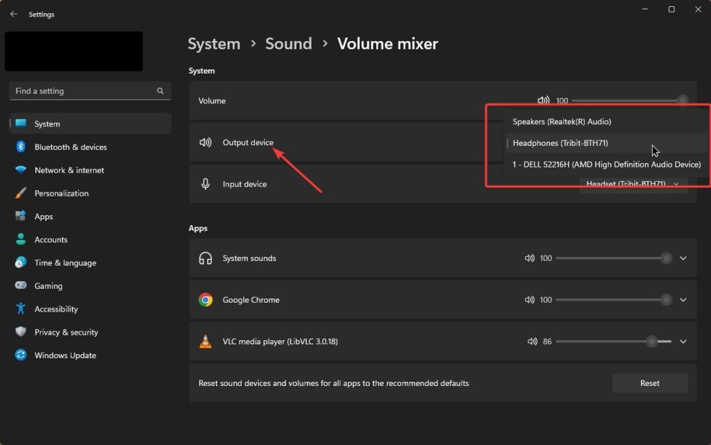 Cómo cambiar el dispositivo de salida de audio en Windows 11 (múltiples formas) - All Things Windows