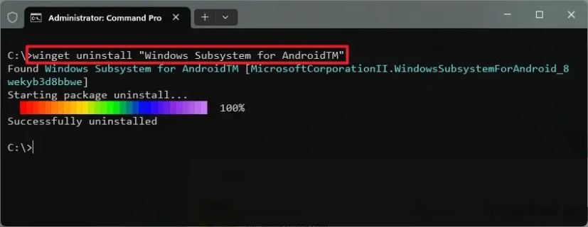 Cómo desinstalar el Subsistema de Windows para Android (WSA) en Windows 11 - All Things Windows