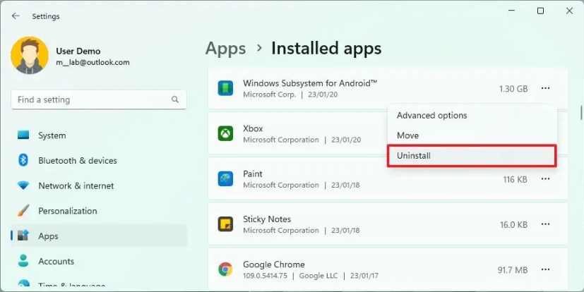 Cómo desinstalar el Subsistema de Windows para Android (WSA) en Windows 11 - All Things Windows