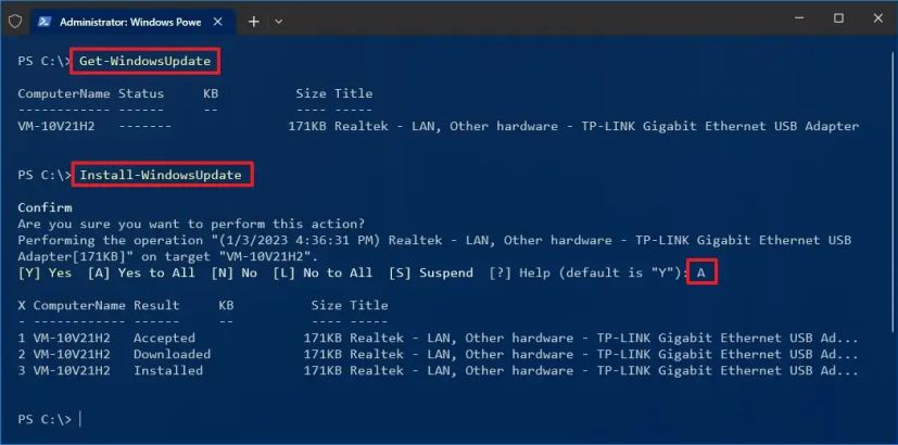 Cómo instalar la actualización de Windows 10 usando PowerShell - All ...