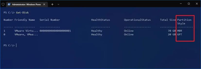 Cómo verificar si la unidad usa el estilo de partición GPT o MBR en Windows 10 - All Things Windows