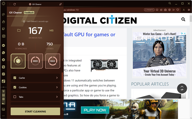 Las 7 mejores características de Opera GX - All Things Windows