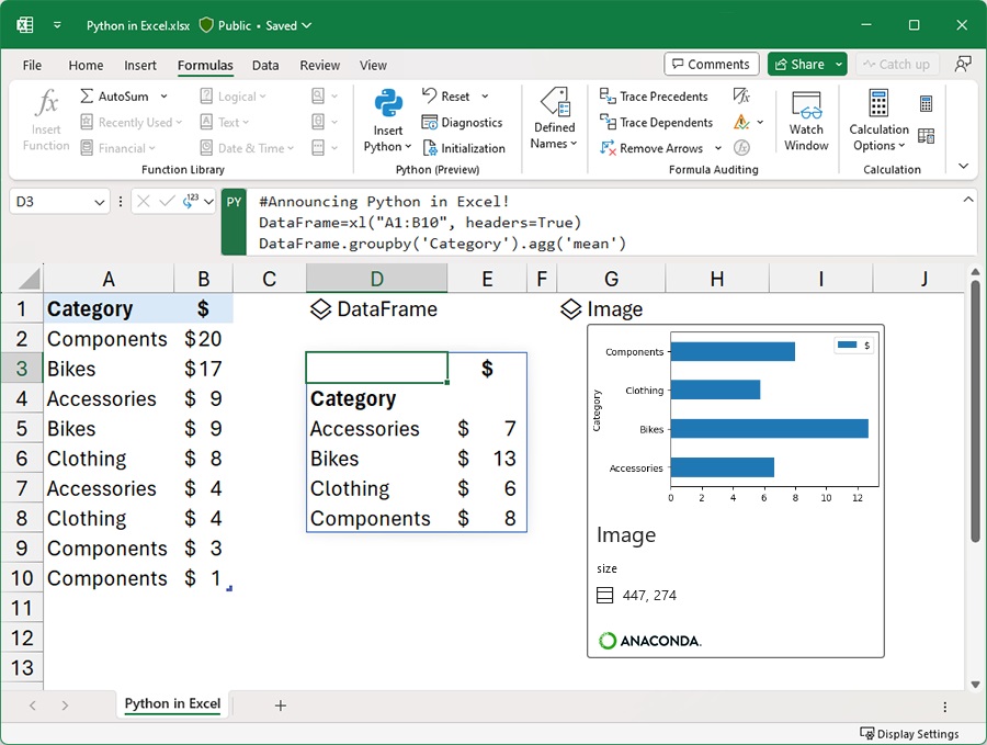 Microsoft Excel obtiene una actualización de Python: ahora puede usar ...