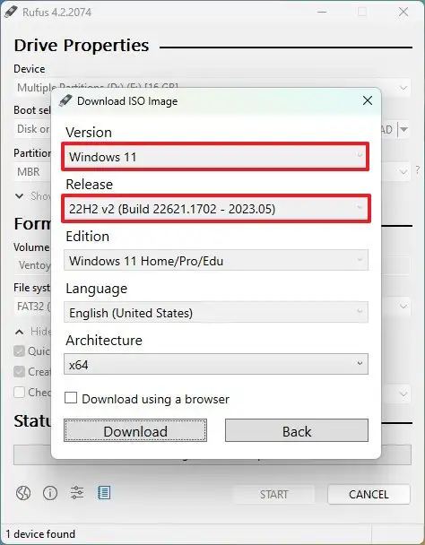 Cómo crear un medio de instalación USB de arranque de Windows 11 23H2 - All Things Windows