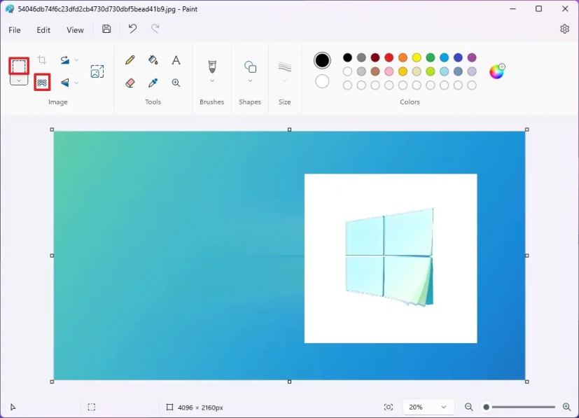 Cómo eliminar el fondo de la imagen con Paint en Windows 11 - All Things Windows