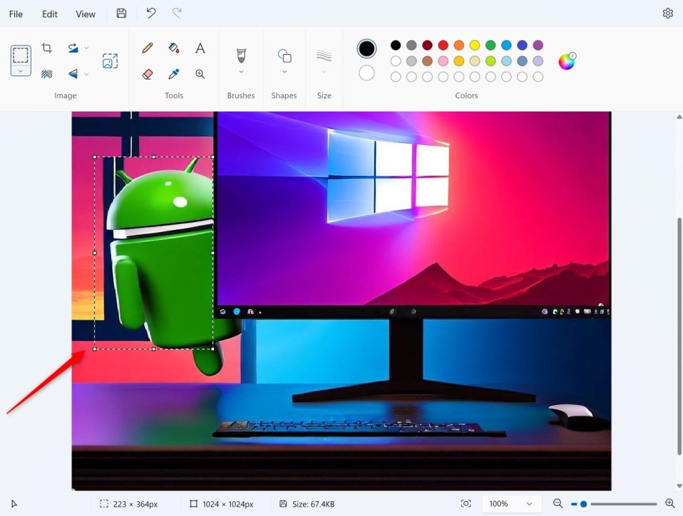 Cómo usar la aplicación Paint para eliminar el fondo de la imagen en Windows 11 - All Things Windows