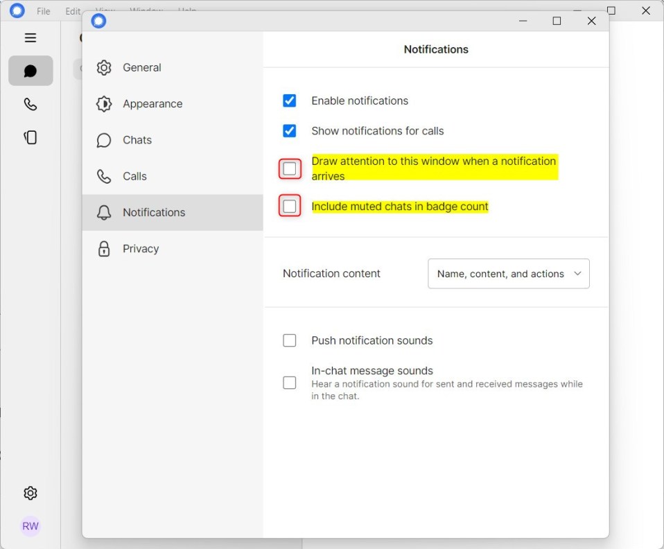 Cómo activar o desactivar las notificaciones en la aplicación Signal en Windows 11 - All Things ...