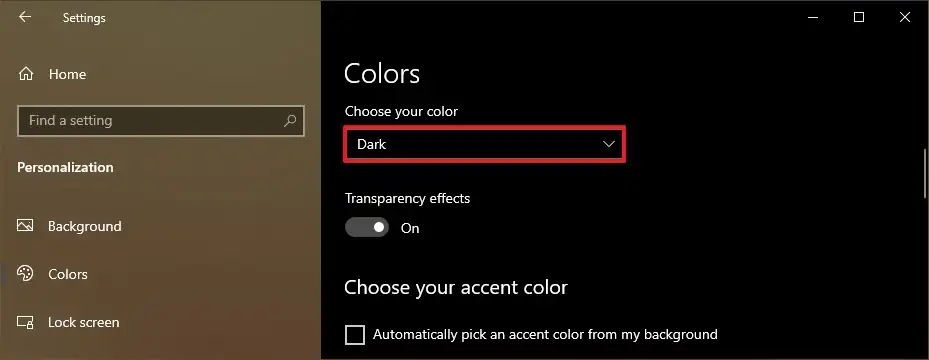 Cómo habilitar el modo oscuro en Windows 10 - All Things Windows