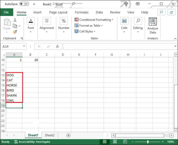 Comment remplir automatiquement les cellules dans Excel - All Things Windows