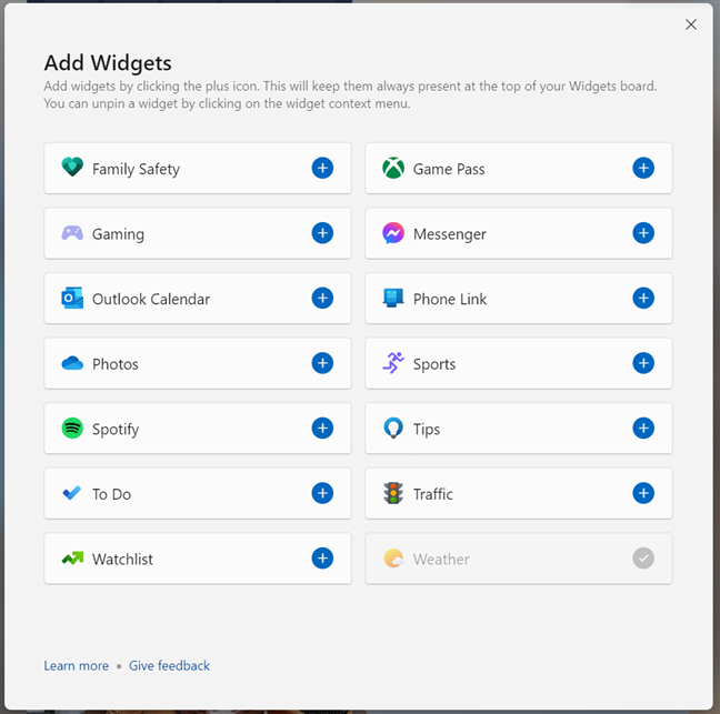 Comment travailler avec les widgets de Windows 11 - All Things Windows