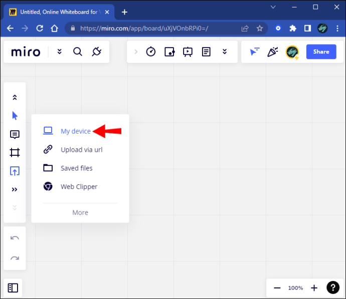 Comment ajouter une image sur Miro - All Things Windows
