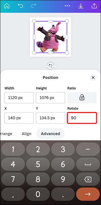 Comment faire pivoter une image dans Canva - All Things Windows