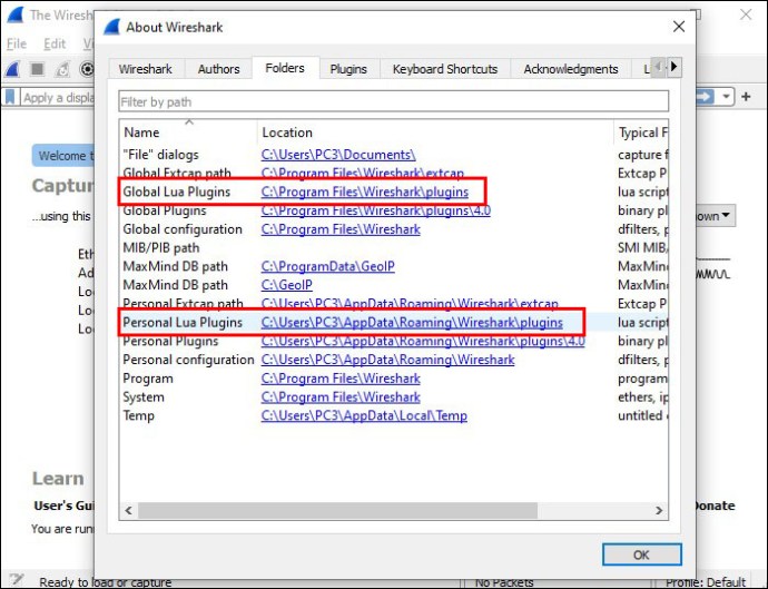 Comment utiliser le dissecteur Lua dans Wireshark - All Things Windows