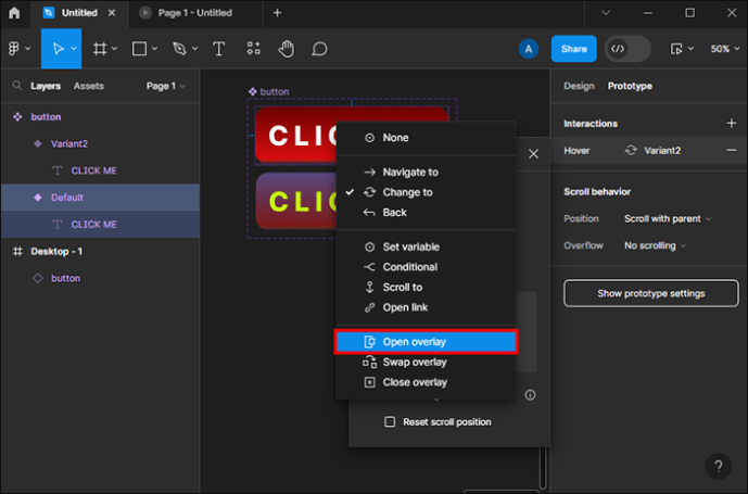 Comment créer un effet de survol dans Figma - All Things Windows