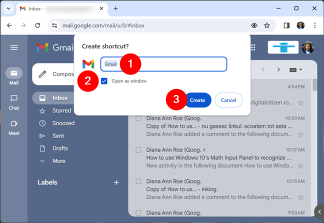 Comment obtenir Gmail en tant qu'application de bureau pour Windows - All Things Windows