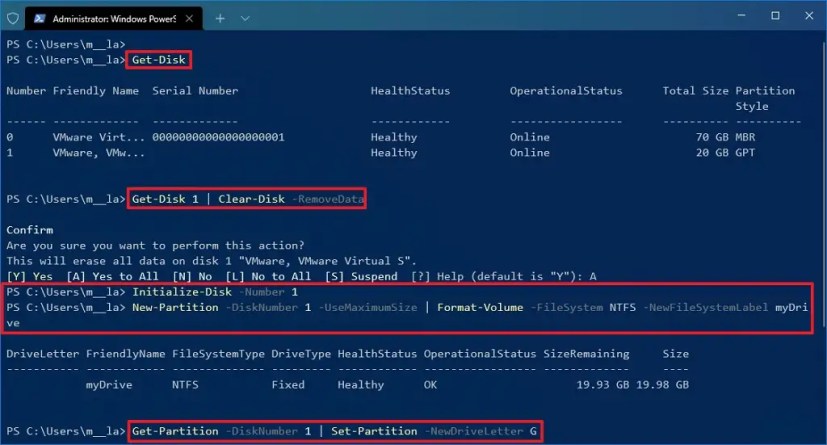 A meghajtó formázása a PowerShell használatával Windows 10 rendszeren - All Things Windows