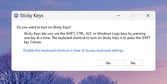 Cara menonaktifkan Sticky Keys secara permanen di Windows 11 [2023] - All Things Windows