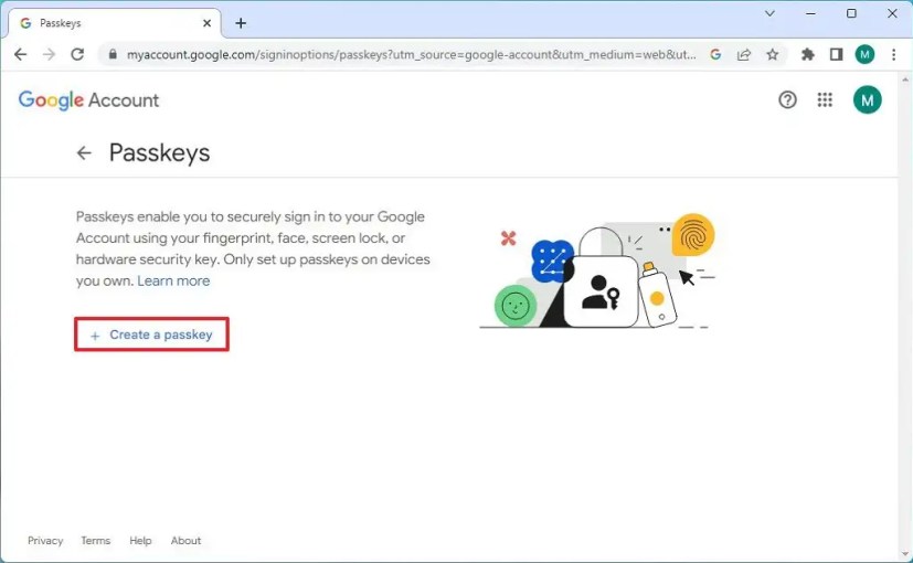 Cara membuat Passkey di Akun Google - All Things Windows