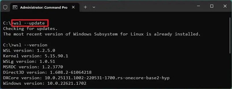 Cara memperbarui kernel WSL di Windows 11 - All Things Windows