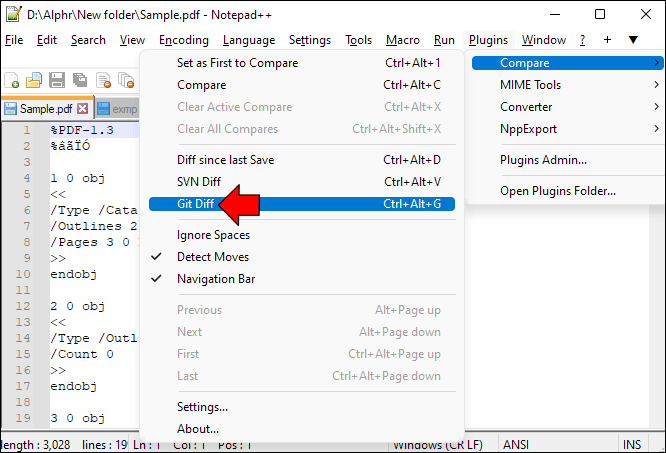Cara Membandingkan Dua File Dengan Notepad - All Things Windows