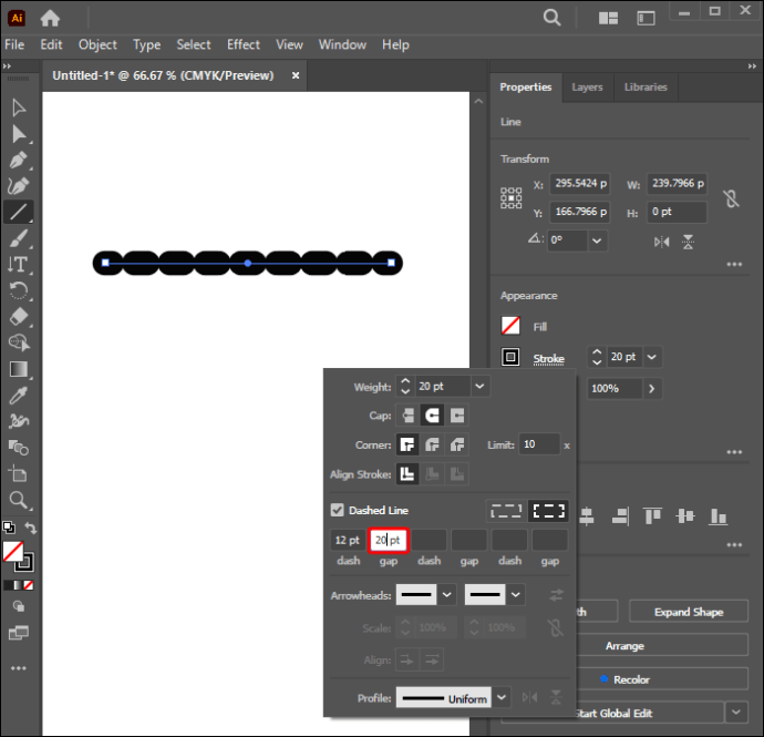 Cara Membuat Garis Putus-putus di Illustrator - All Things Windows