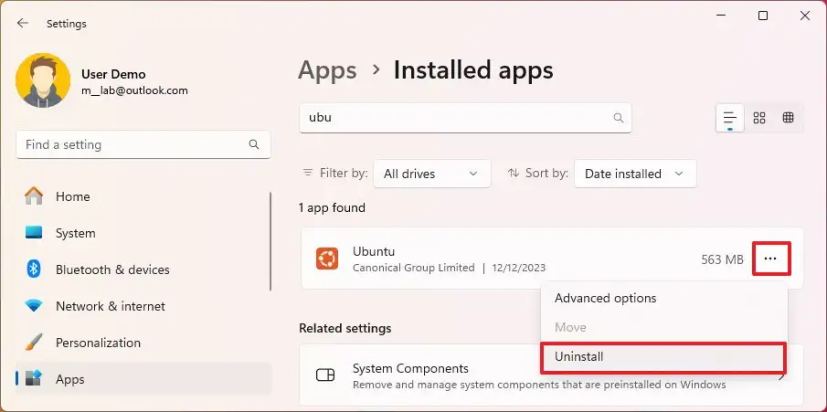 Cara menghapus instalasi WSL di Windows 11 - All Things Windows