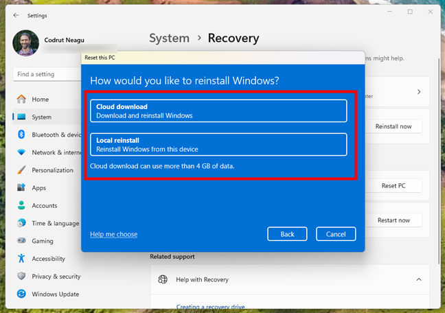 Cara mengatur ulang pabrik Windows 11 dan menghapus semuanya - All Things Windows