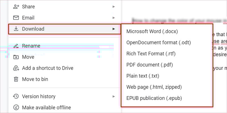 Come allegare un documento Google a un'e-mail - All Things Windows
