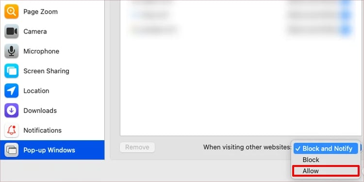 Come consentire i popup in Safari - All Things Windows