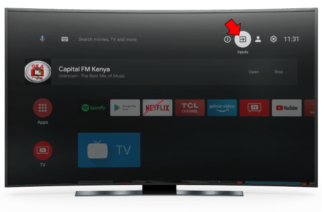 Come modificare l'ingresso su un televisore TCL - All Things Windows