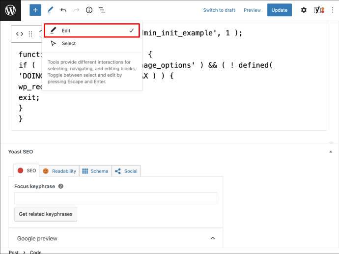 Come utilizzare i blocchi di codice in WordPress - All Things Windows