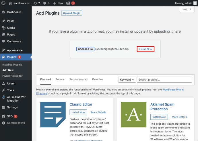 Come utilizzare i blocchi di codice in WordPress - All Things Windows