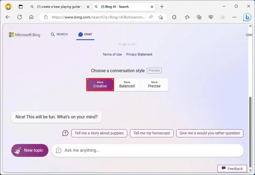 Come creare immagini con AI su Bing Chat - All Things Windows