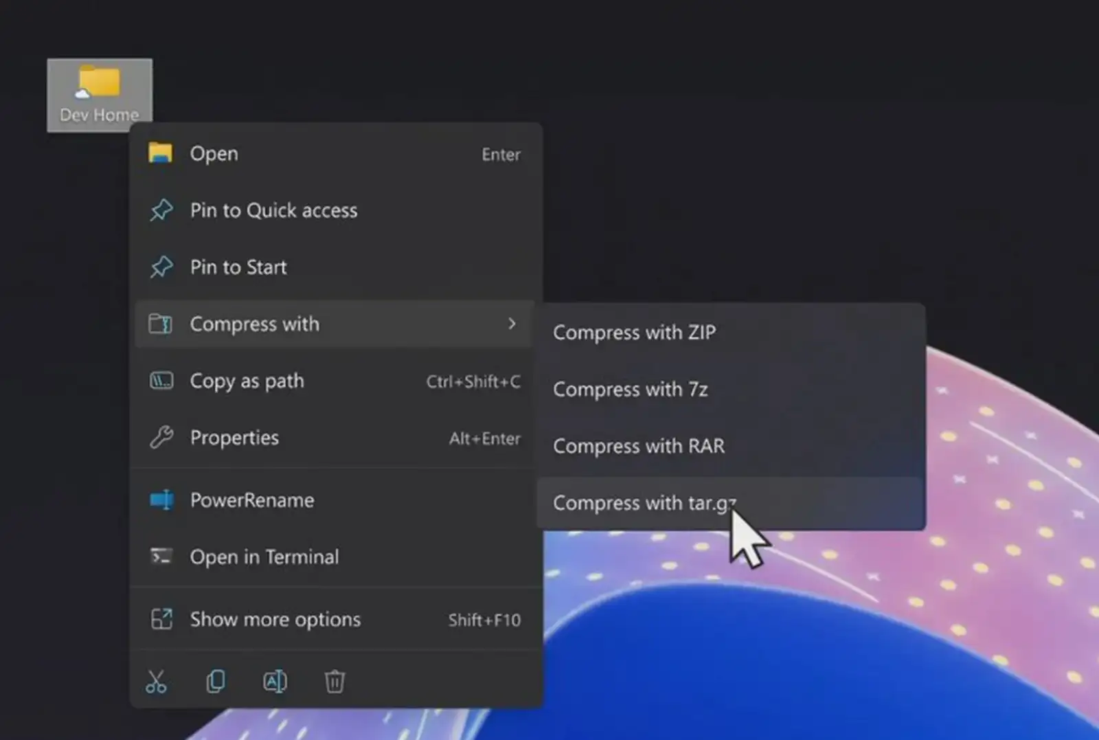 Windows 11 ottiene il supporto nativo per RAR, 7-zip, TAR, GZ - All Things Windows