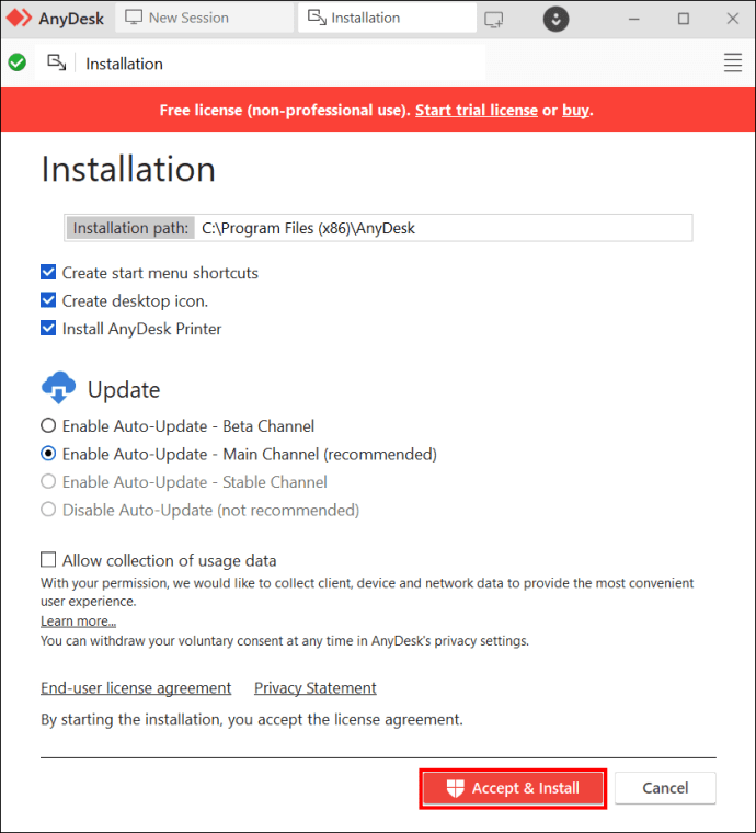 Come utilizzare l'accesso non presidiato AnyDesk - All Things Windows