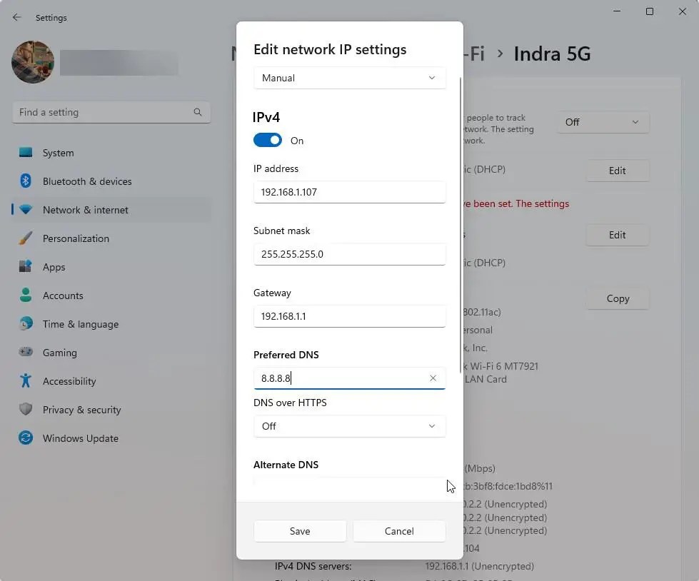 Come impostare un indirizzo IP statico su Windows 11 - All Things Windows